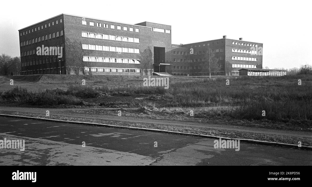 Oslo 1946. The University of Oslo at Blindern. Listed in the period ...