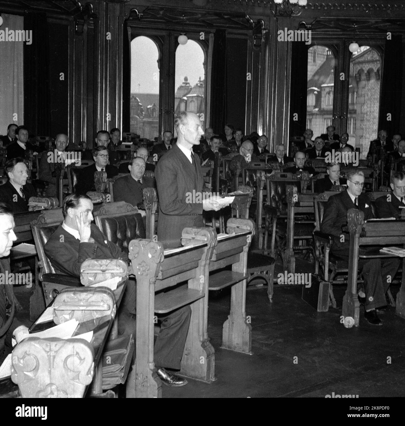 Minister einar gerhardsen hi-res stock photography and images - Alamy