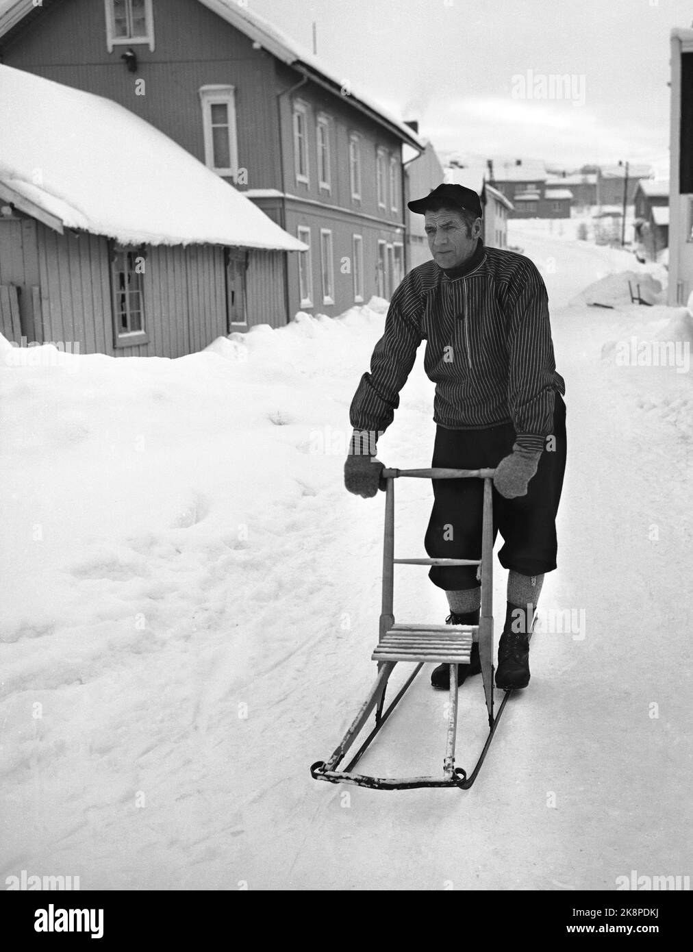 Tynset 11 February 1967, Report on Norway's coldest village, Tynset ...