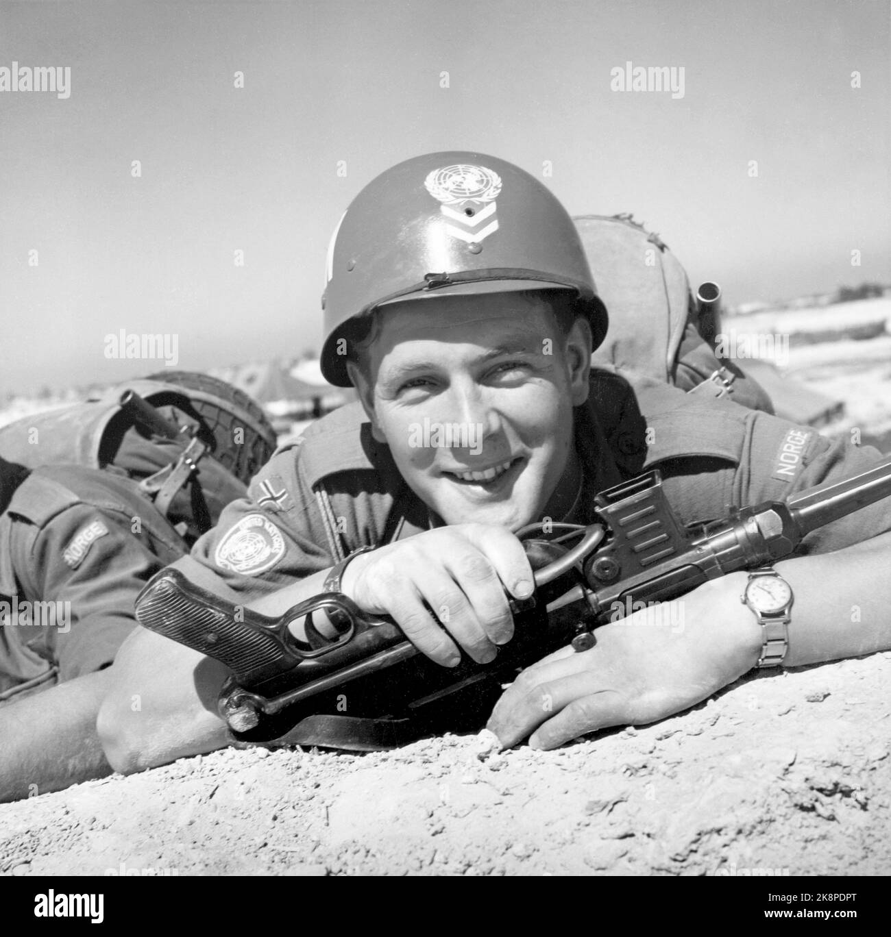 Egypt 195702. UN forces were deployed on Sinai from 1957 to 1967, after ...