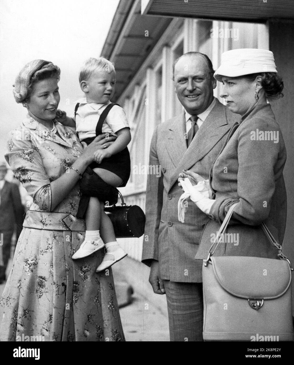 Princess ragnhild mrs lorentzen photo Black and White Stock Photos ...