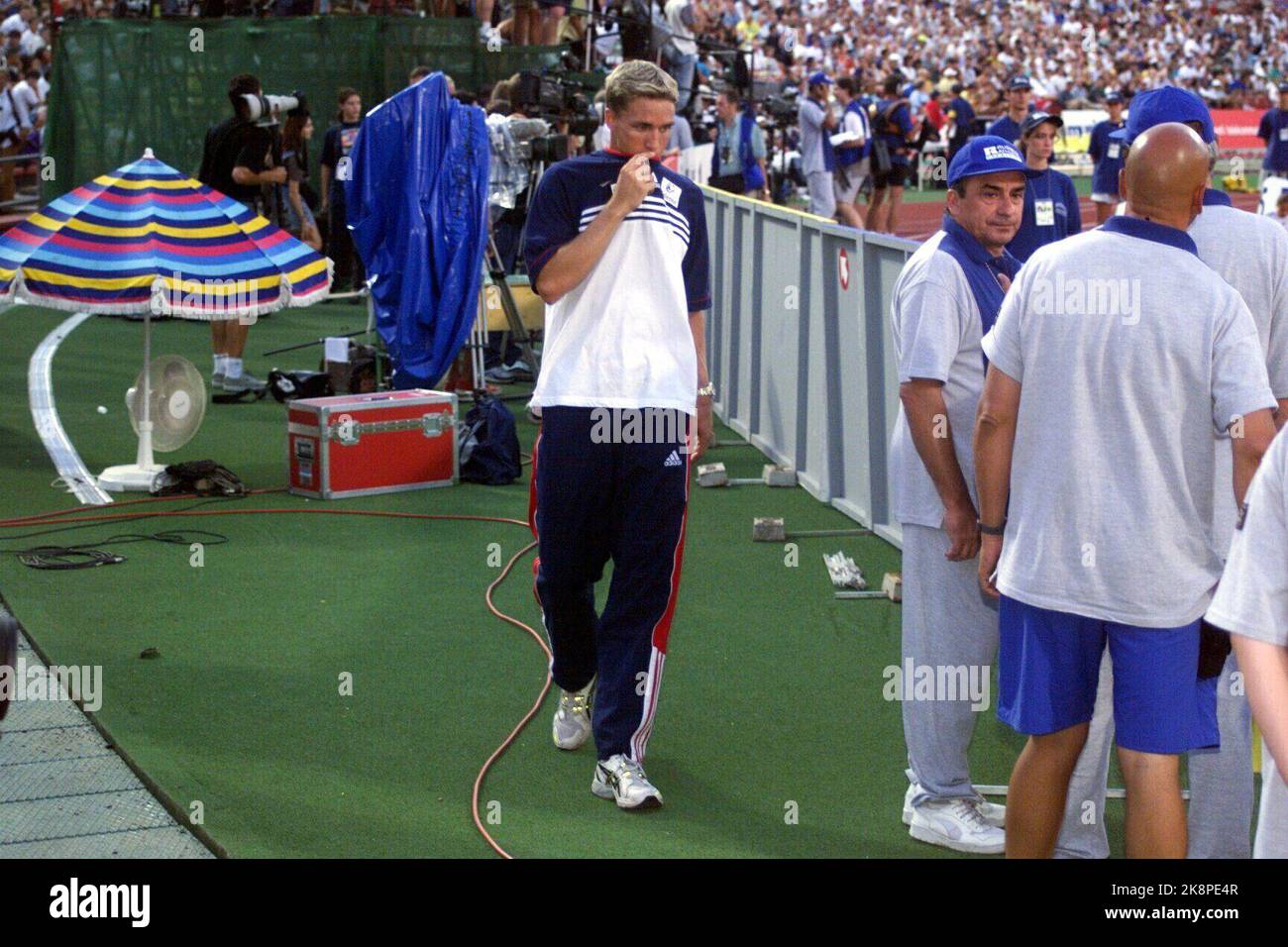 Budapest, Hungary 19980821: Steinar Hoen came in sixth place in the ...