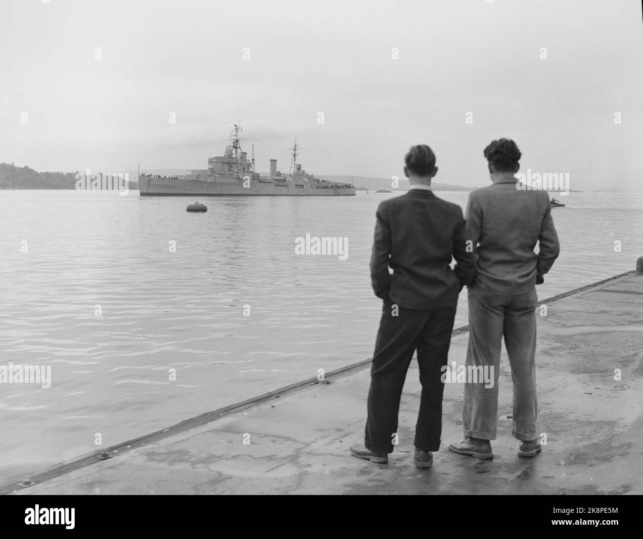 Oslo 19520925. History's largest military exercise "Operation Mainbrace ...