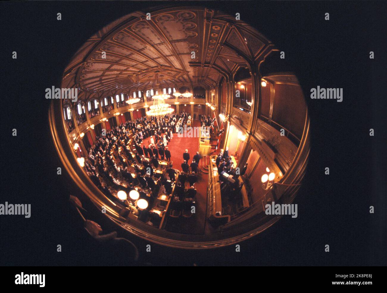 Oslo 19800607. The Storting's celebration of the 75th anniversary of ...