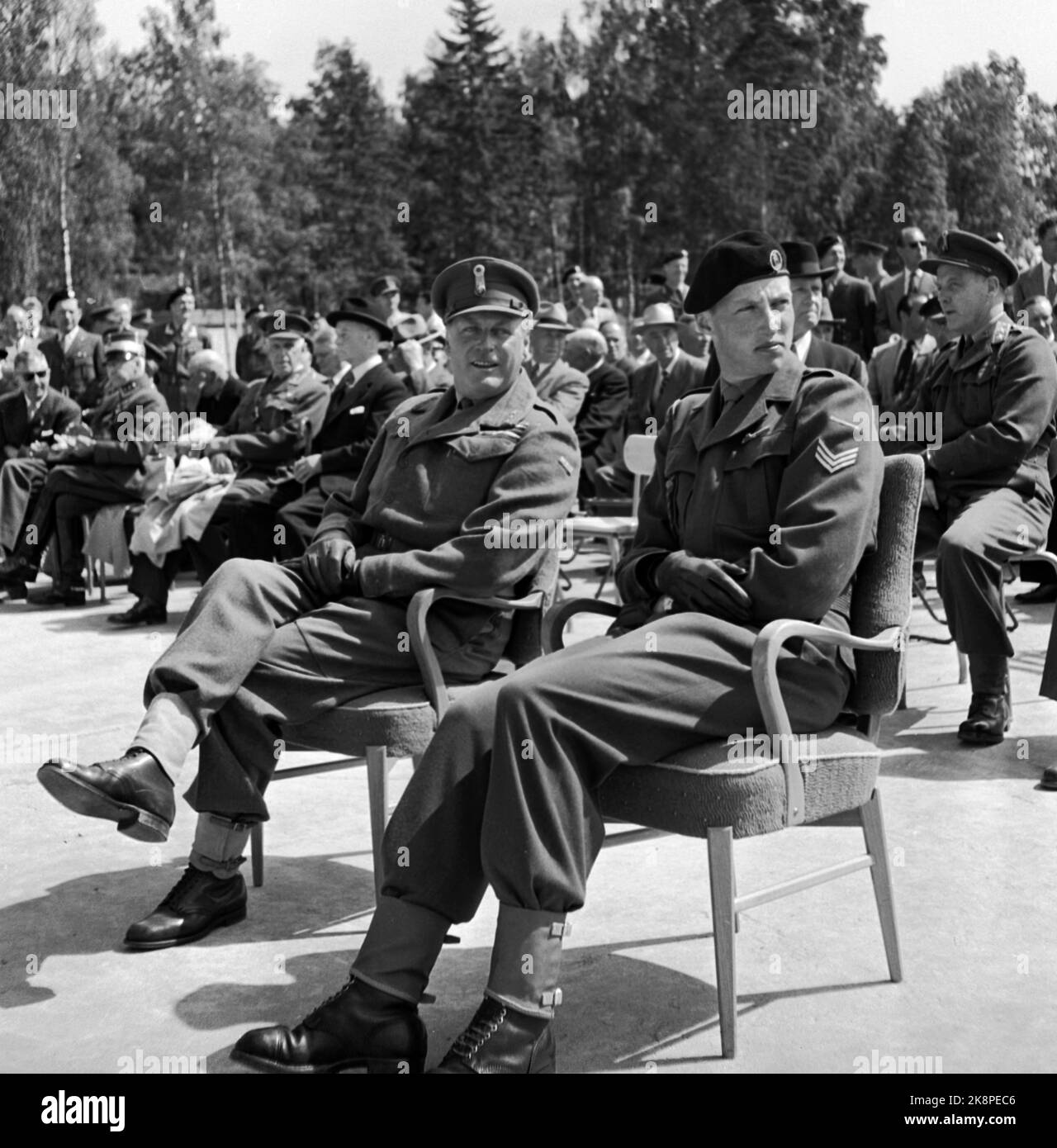 Trandum 19570618 The Cavalry School of Cavalry celebrates its 150th ...