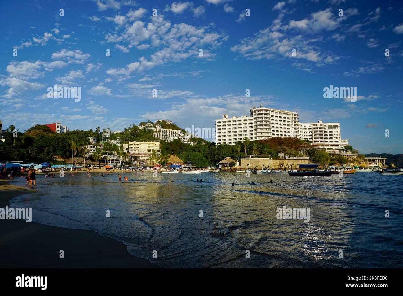 Caleta beach, Acapulco, Mexico Stock Photo - Alamy