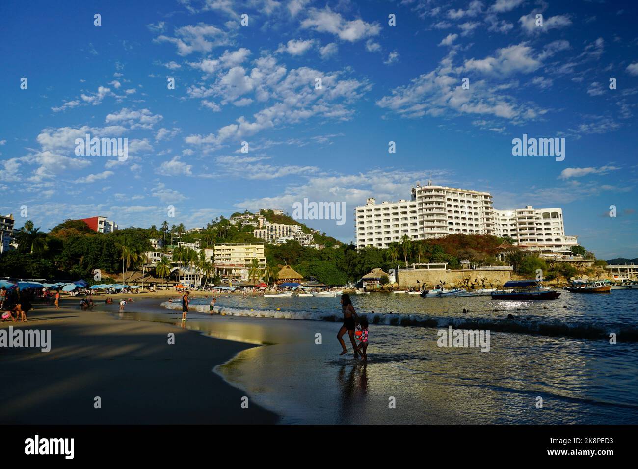Caleta beach, Acapulco, Mexico Stock Photo - Alamy