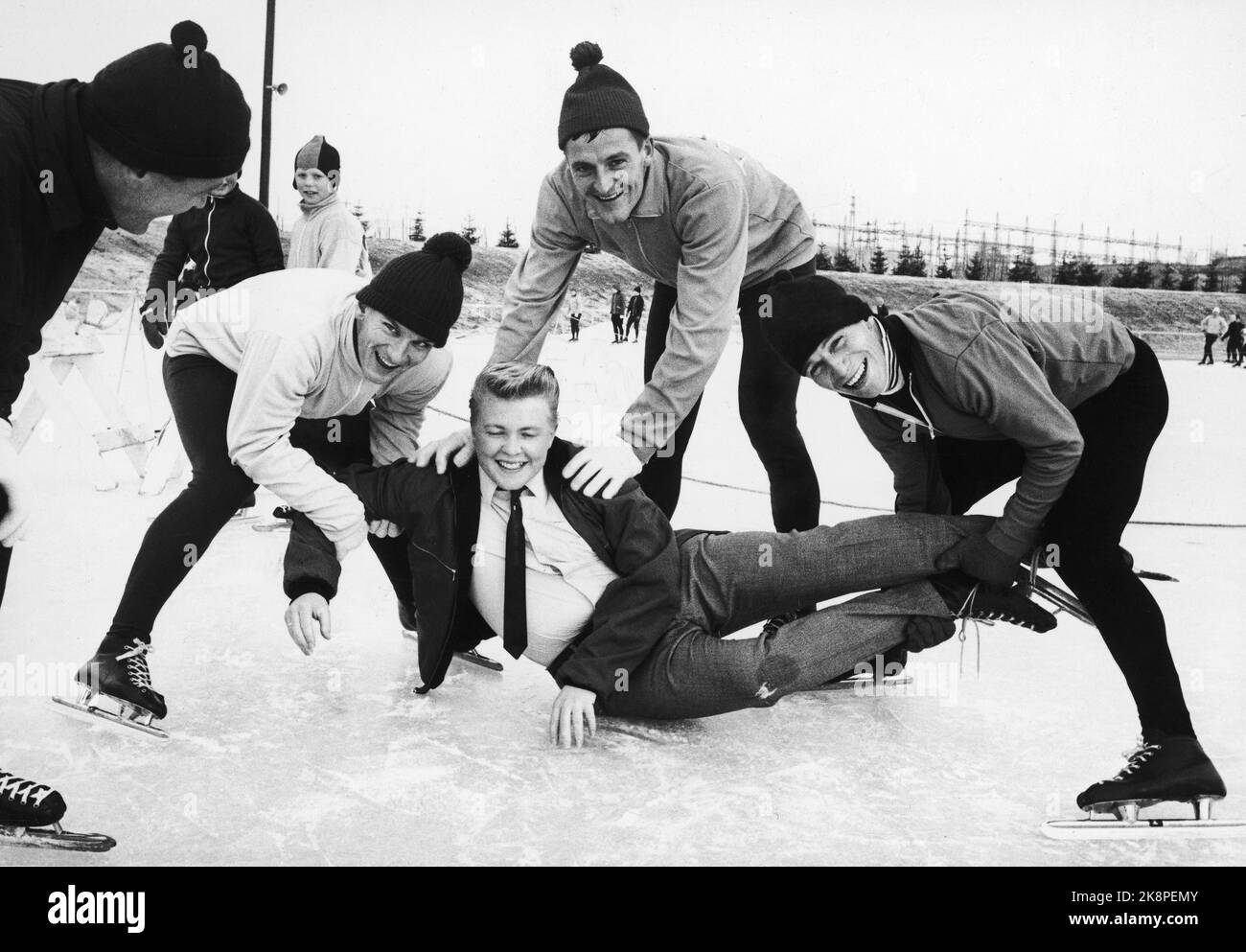 Oslo 1966 "Fall of 10,000" Børre Rognlin lined up in rid or double, but ...