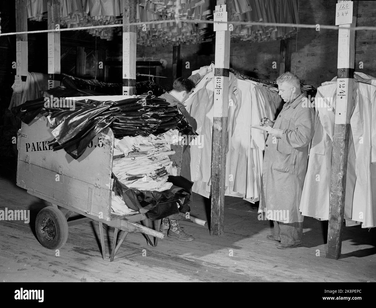 Moss 19500918 helly hansen factory in moss norway hi-res stock ...