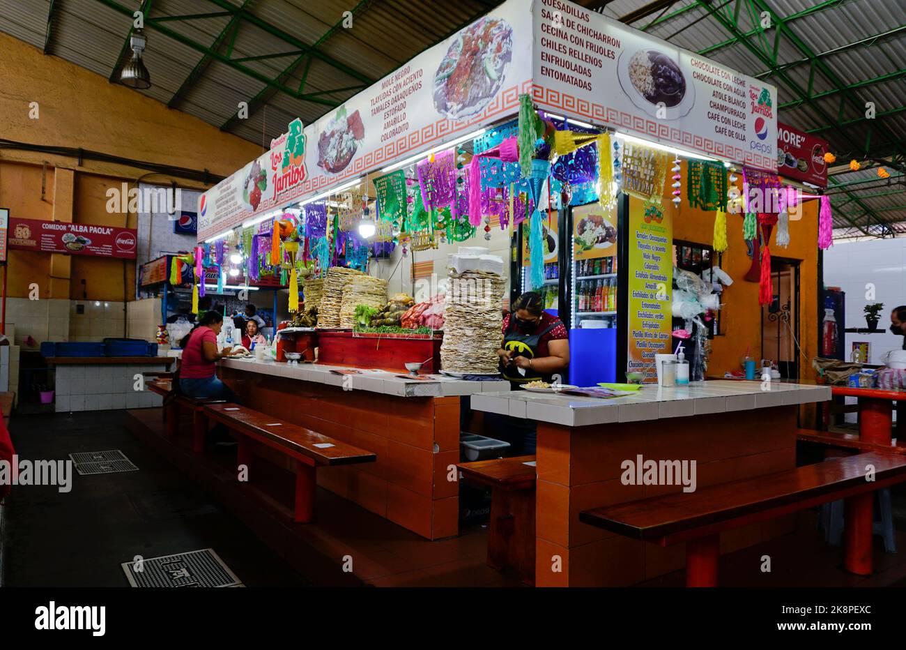 Mercado Juarez, Oaxaca de Juárez City, Oaxaca, Mexico Stock Photo - Alamy