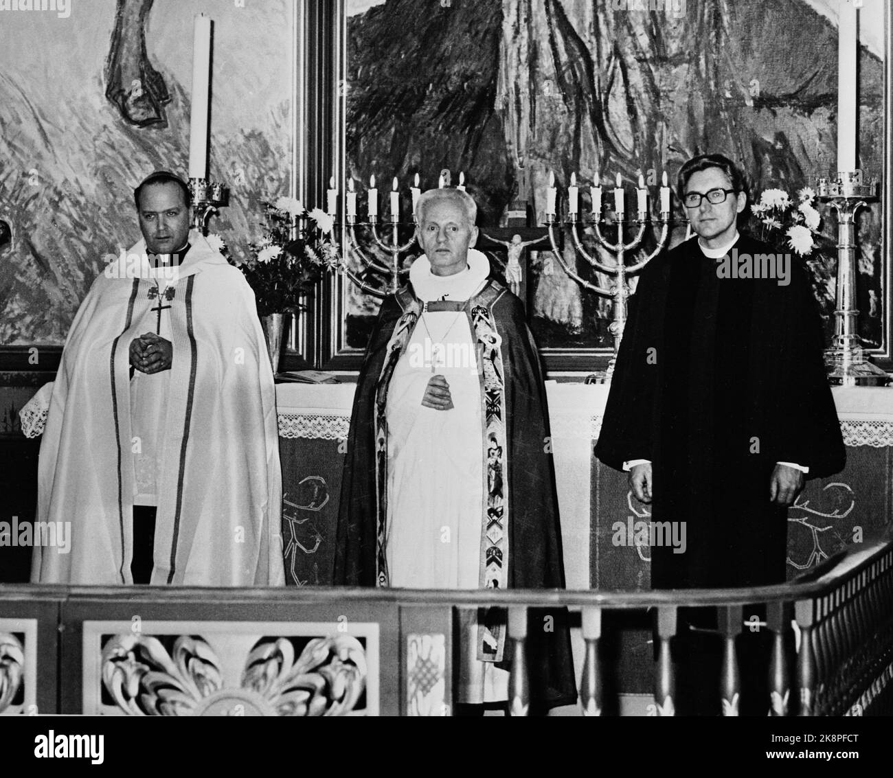 Hamar 19701116 This is a church historical picture. For the first time ...