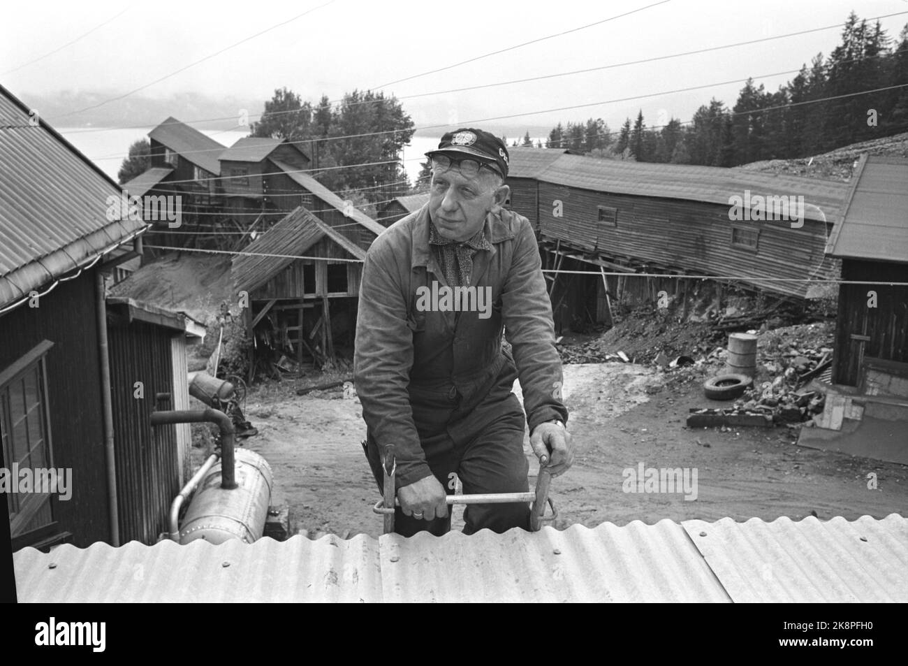 Nissedal July 31, 1965. Telemark. Søftestad Gruber, which has been in ...