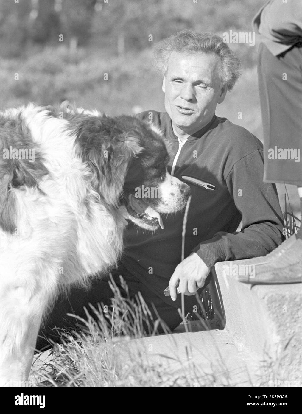 Valdres 19680810 Erling Stordahl is more active and dynamic than most ...