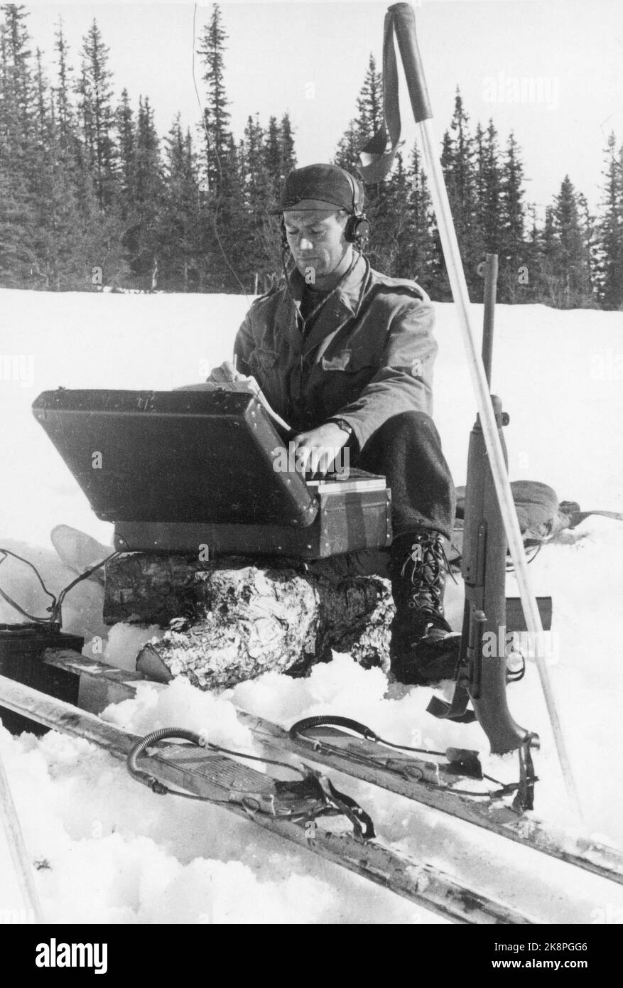 1945 Claus Helberg in the days of the war, photographed somewhere under ...