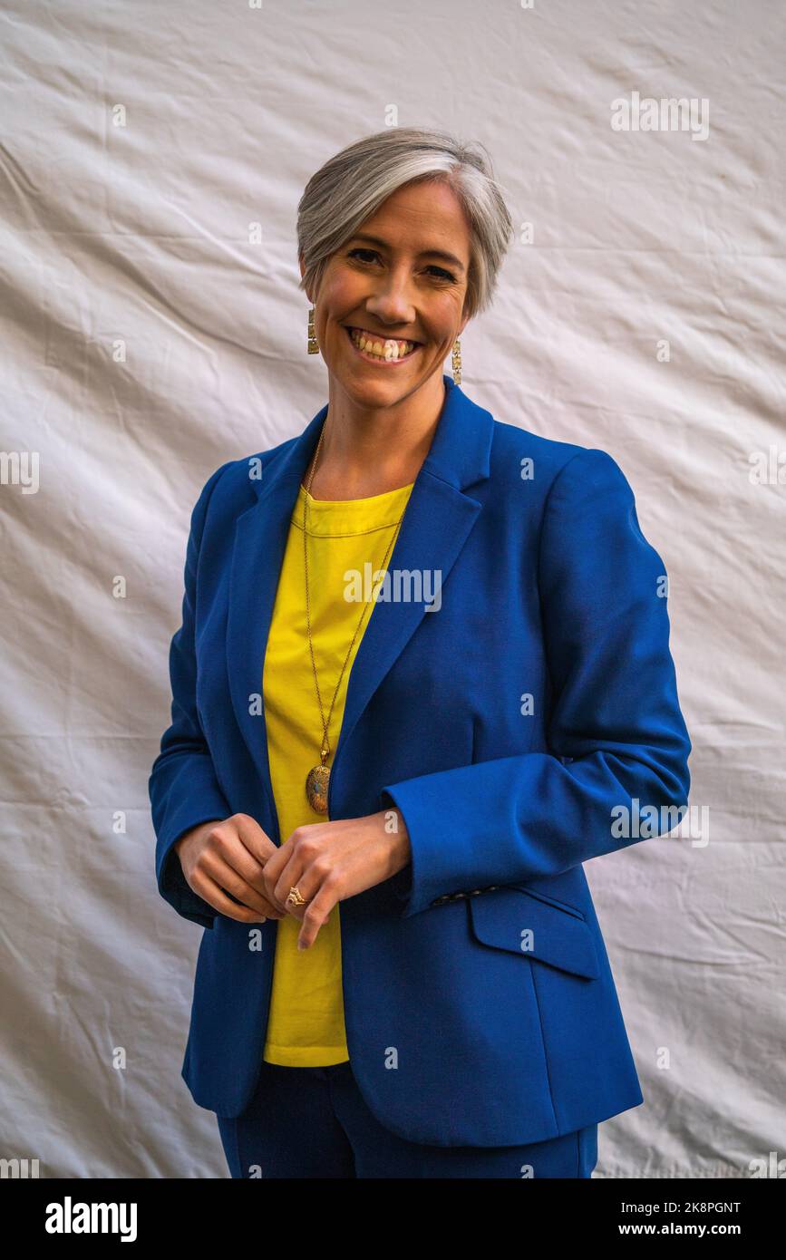 London UK. 24 October 2022 . Daisy Cooper, Liberal Democrat Member of ...