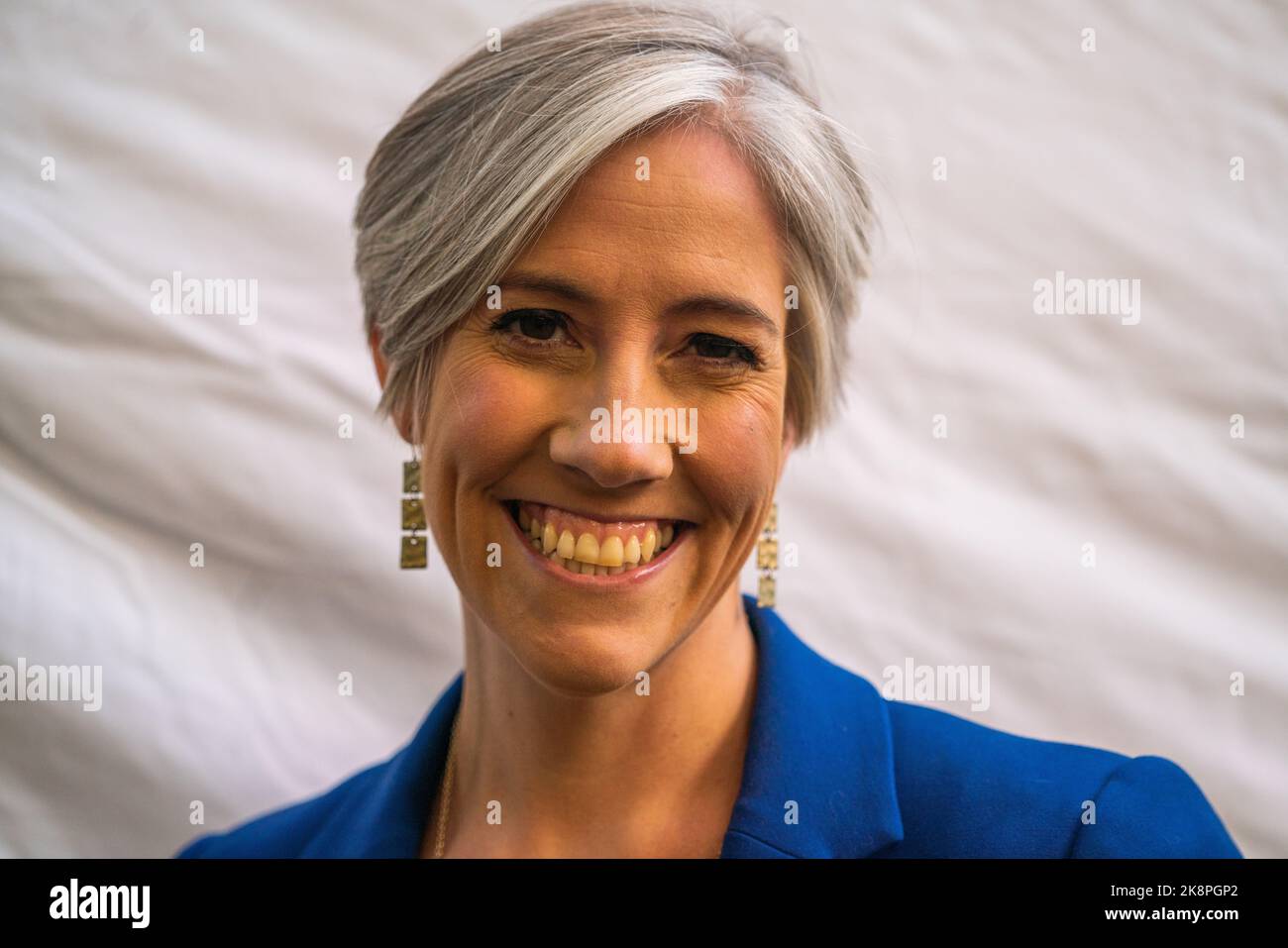 London UK. 24 October 2022 . Daisy Cooper, Liberal Democrat Member of ...