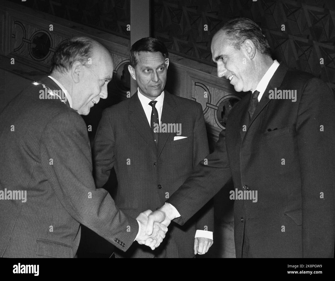 Oslo 19680229 andreas papandreou hi-res stock photography and images ...
