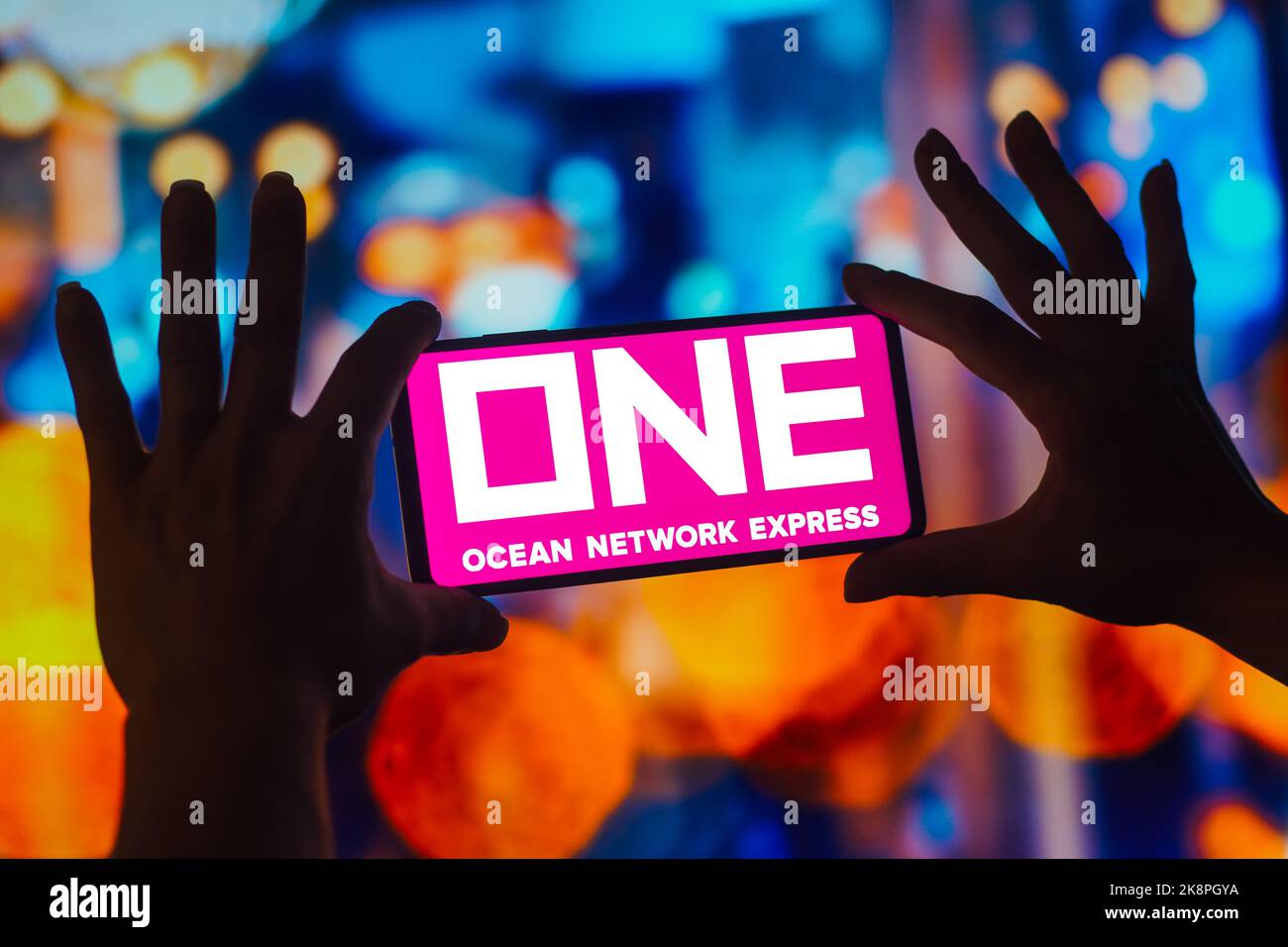 Brazil. 24th Oct, 2022. In this photo illustration, the Ocean Network ...