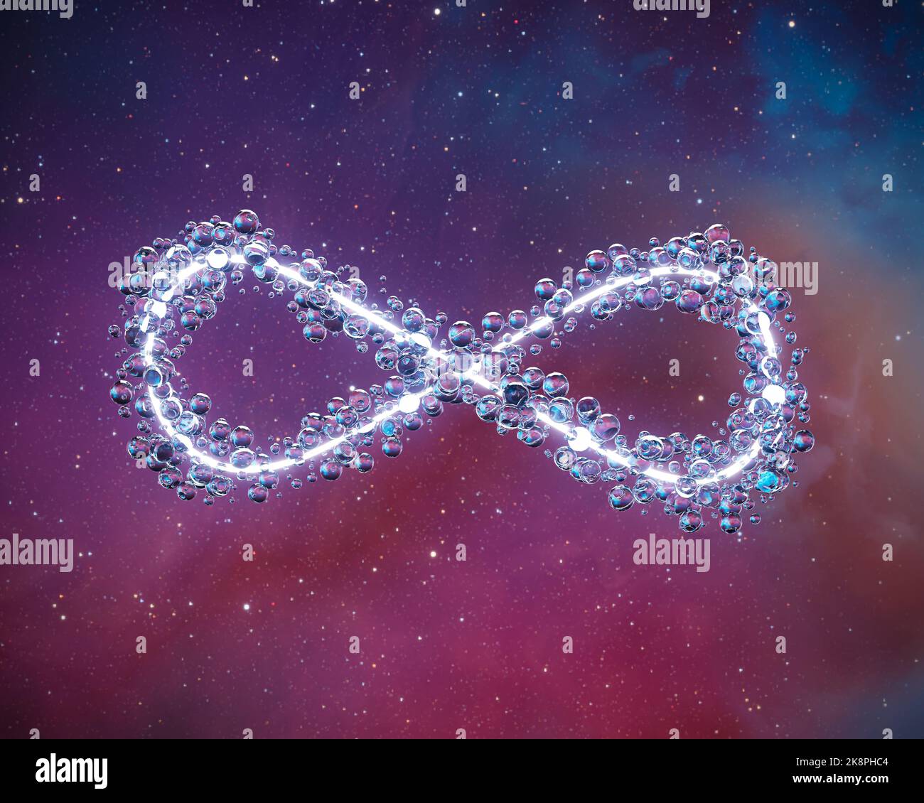 Infinity Symbol Galaxy
