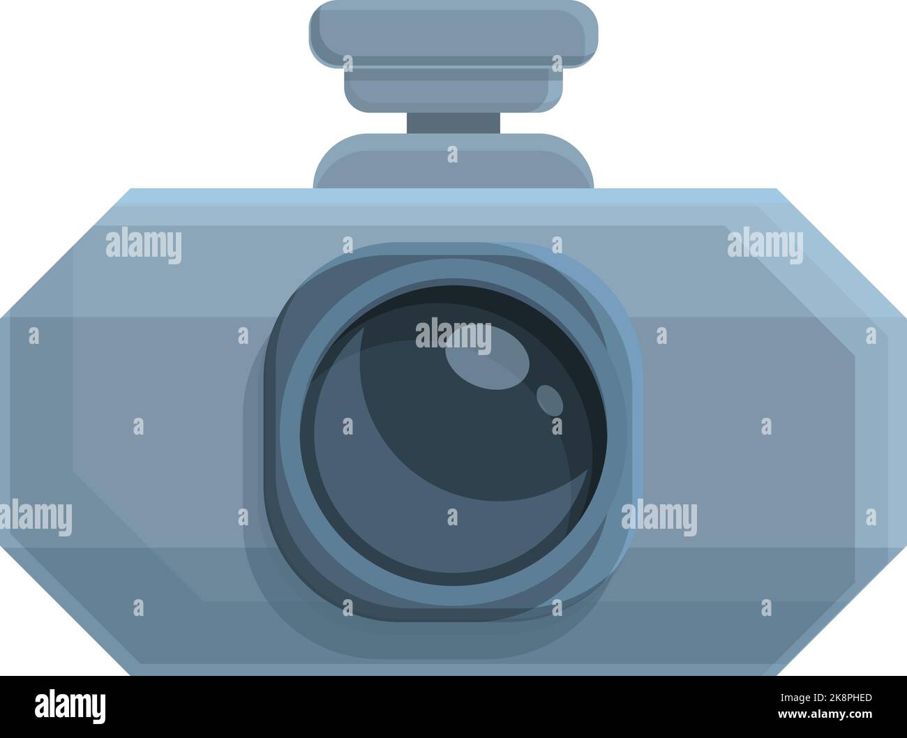 Gps dash cam icon cartoon vector. Video recorder. Digital device Stock ...