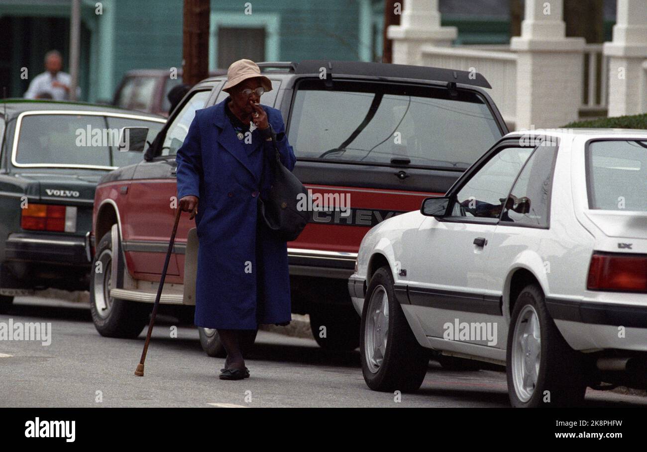 U.S.A. Atlanta February 10, 1993. Queen Sonja visits the upcoming ...