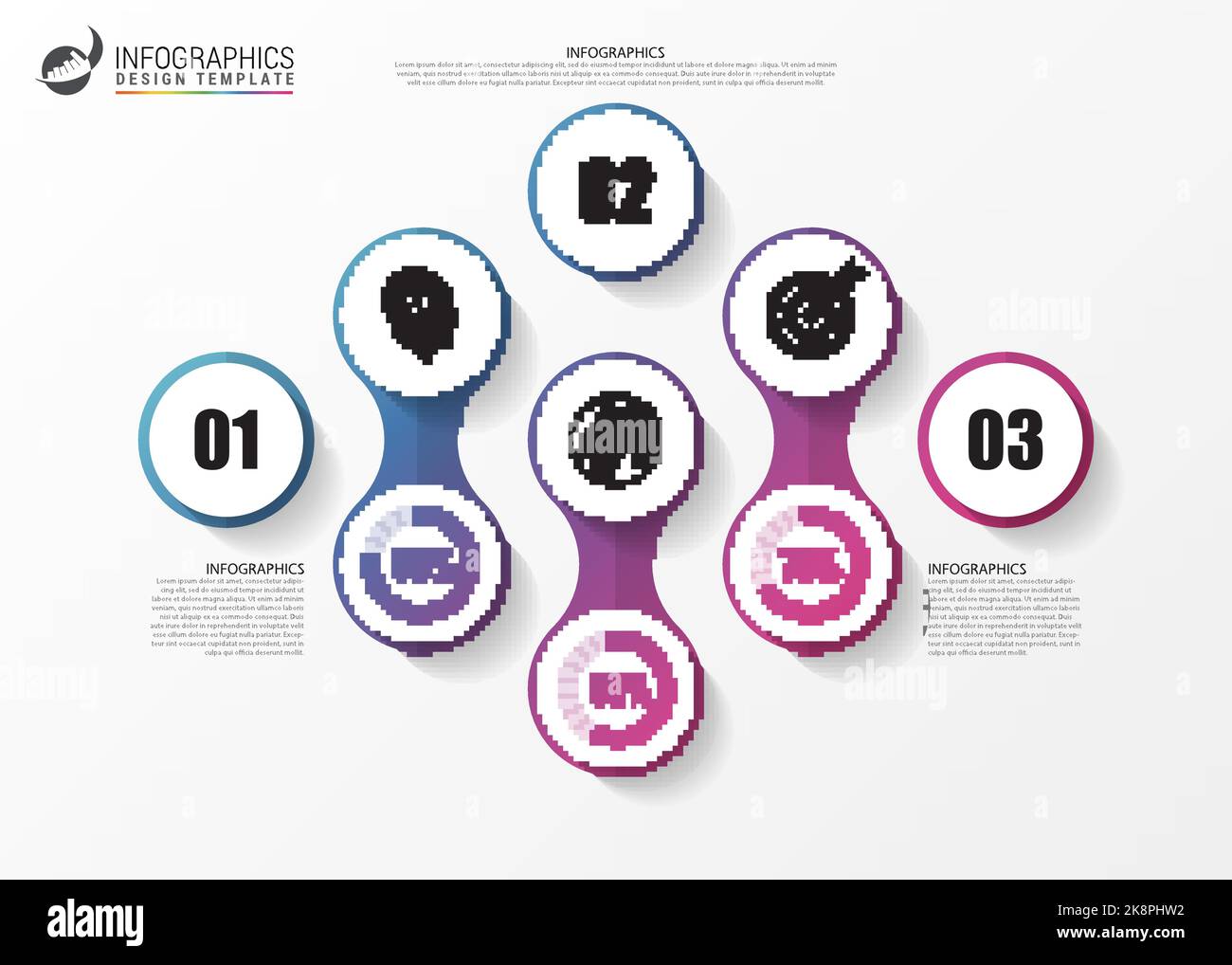 Infographic concept. Template for diagram, graph, presentation and ...