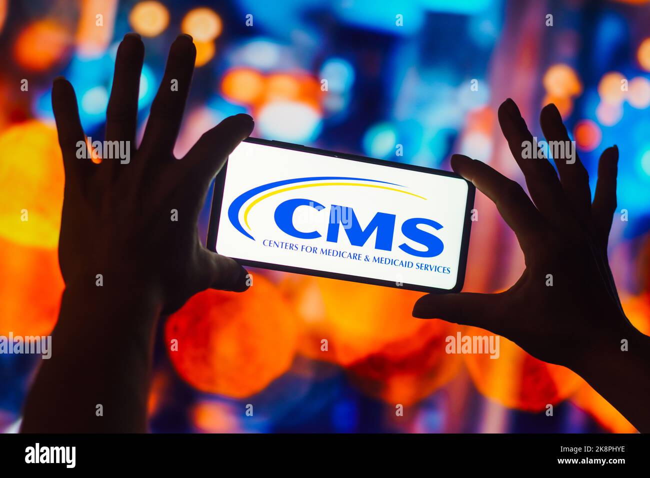 In this photo illustration, the Centers for Medicare and Medicaid ...