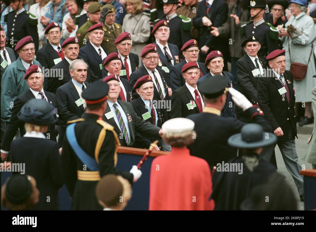 Oslo 199508. The liberation anniversary, - 50 years since the ...