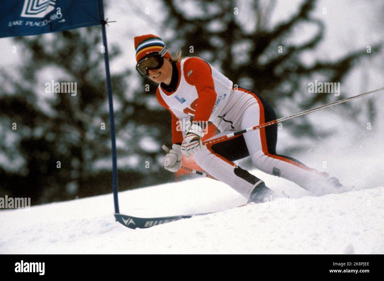 Olympic lake placid 1980 alpine big slalom hi-res stock photography and ...