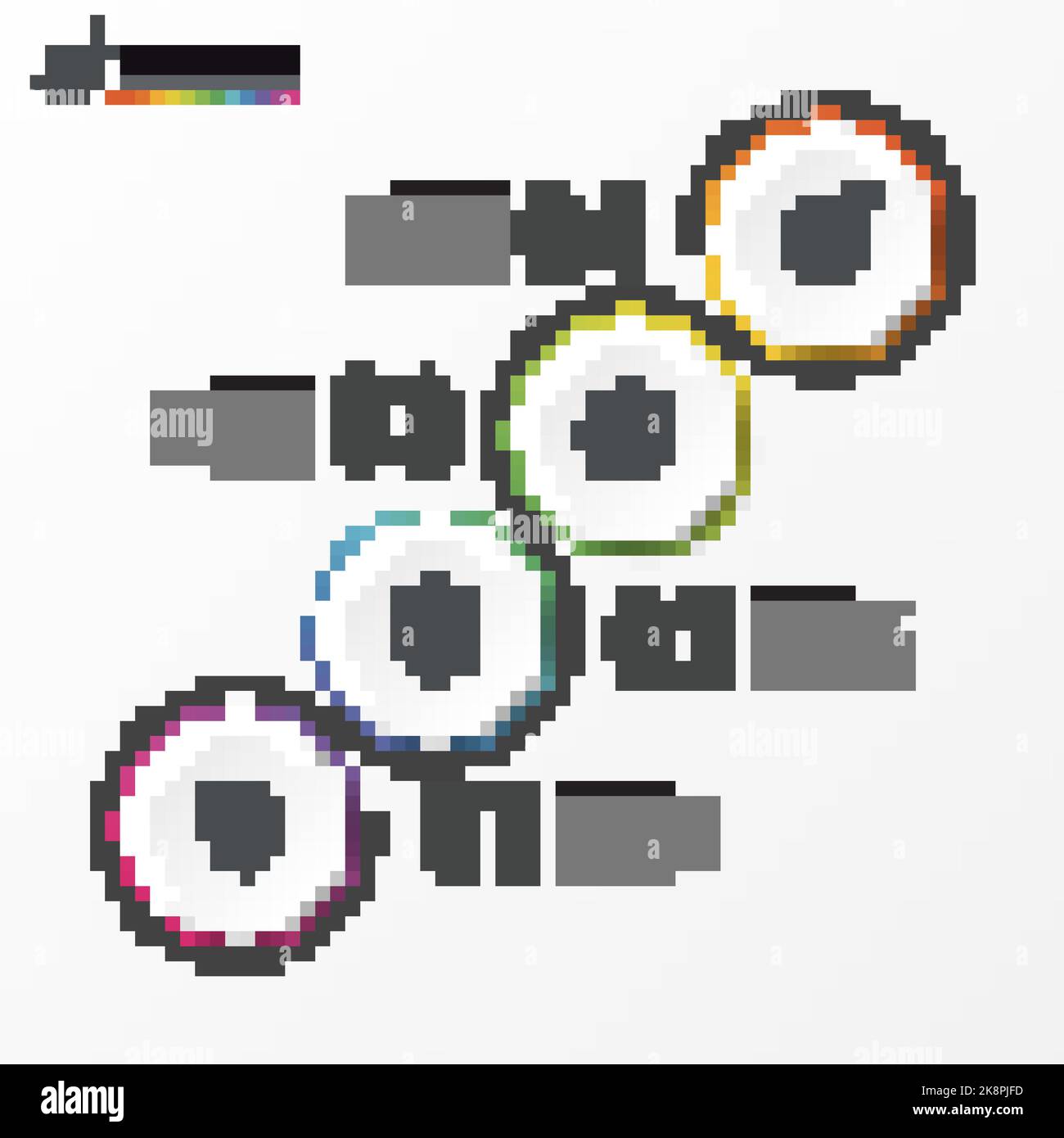 Abstract colorful business path. Timeline infographic template. Vector ...