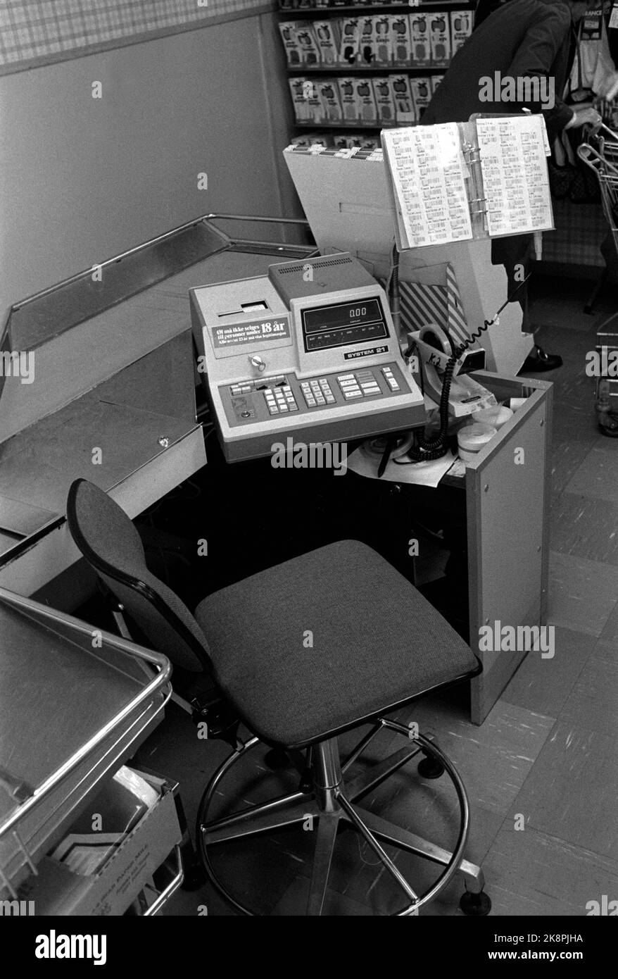 Oslo 19800514 The computer technology occupies the retail trade ...