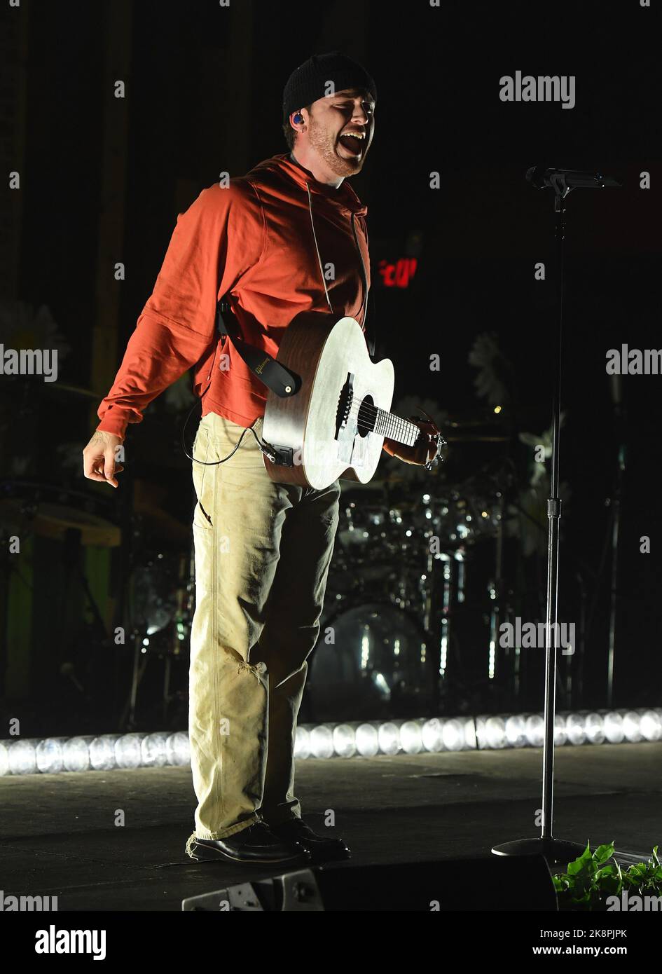 Fort Lauderdale FL, USA. 23rd Oct, 2022. Bazzi performs during The ...