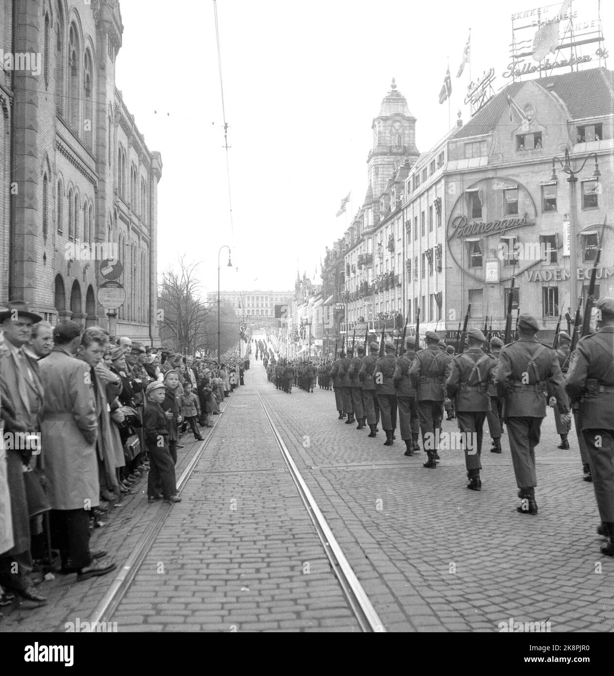 The milorg group soldiers in parade at the castle photo hi-res stock ...