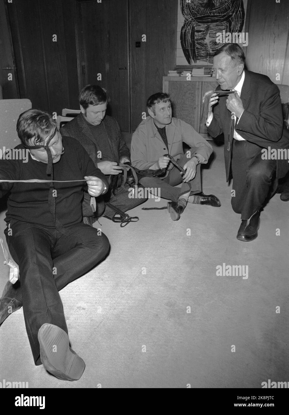 Oslo in the fall of 1969 the staff of NRK Television's entertainment ...