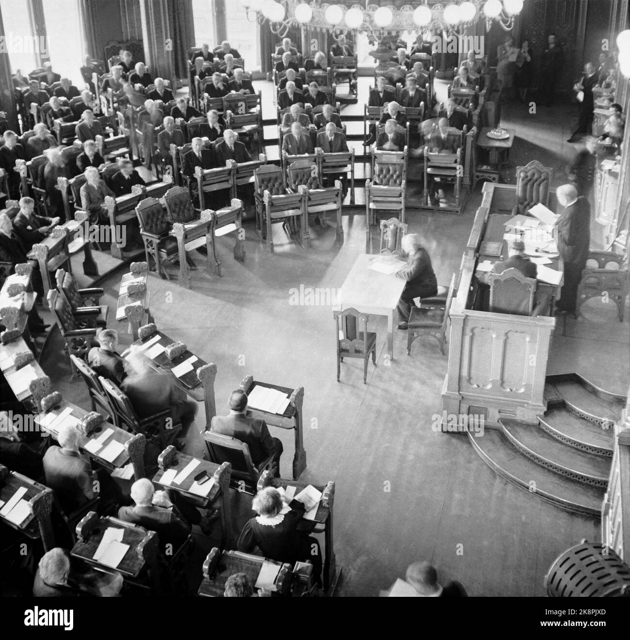 Interior overview Black and White Stock Photos & Images - Alamy
