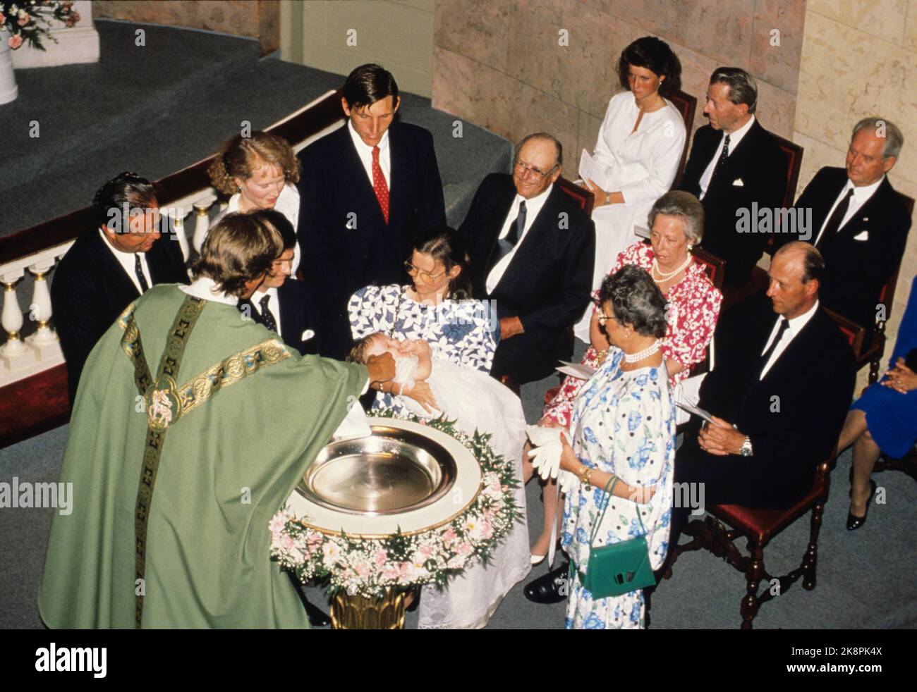 Oslo 19890620: Ingeborg's daughter of Princess Ragnhild and Erling ...