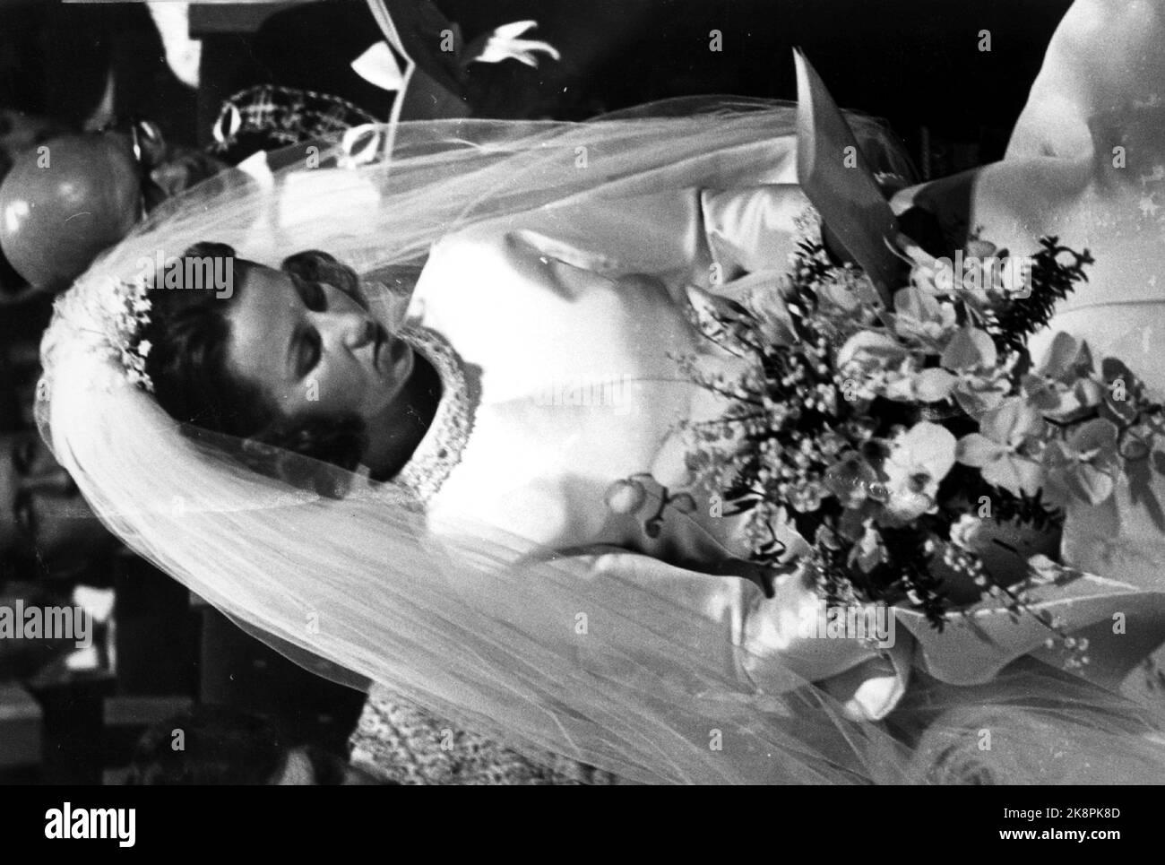 Oslo 1968-08-29: Royal Norwegian wedding. Crown Prince Harald marries ...