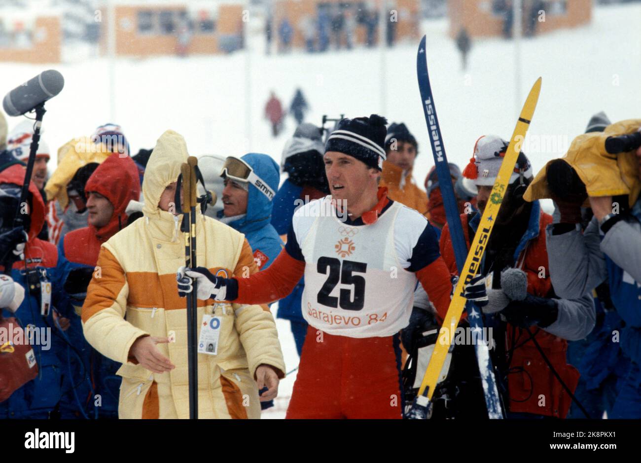Yugoslavia 1984 02 the olympic winter games 1984 the picture hi-res ...