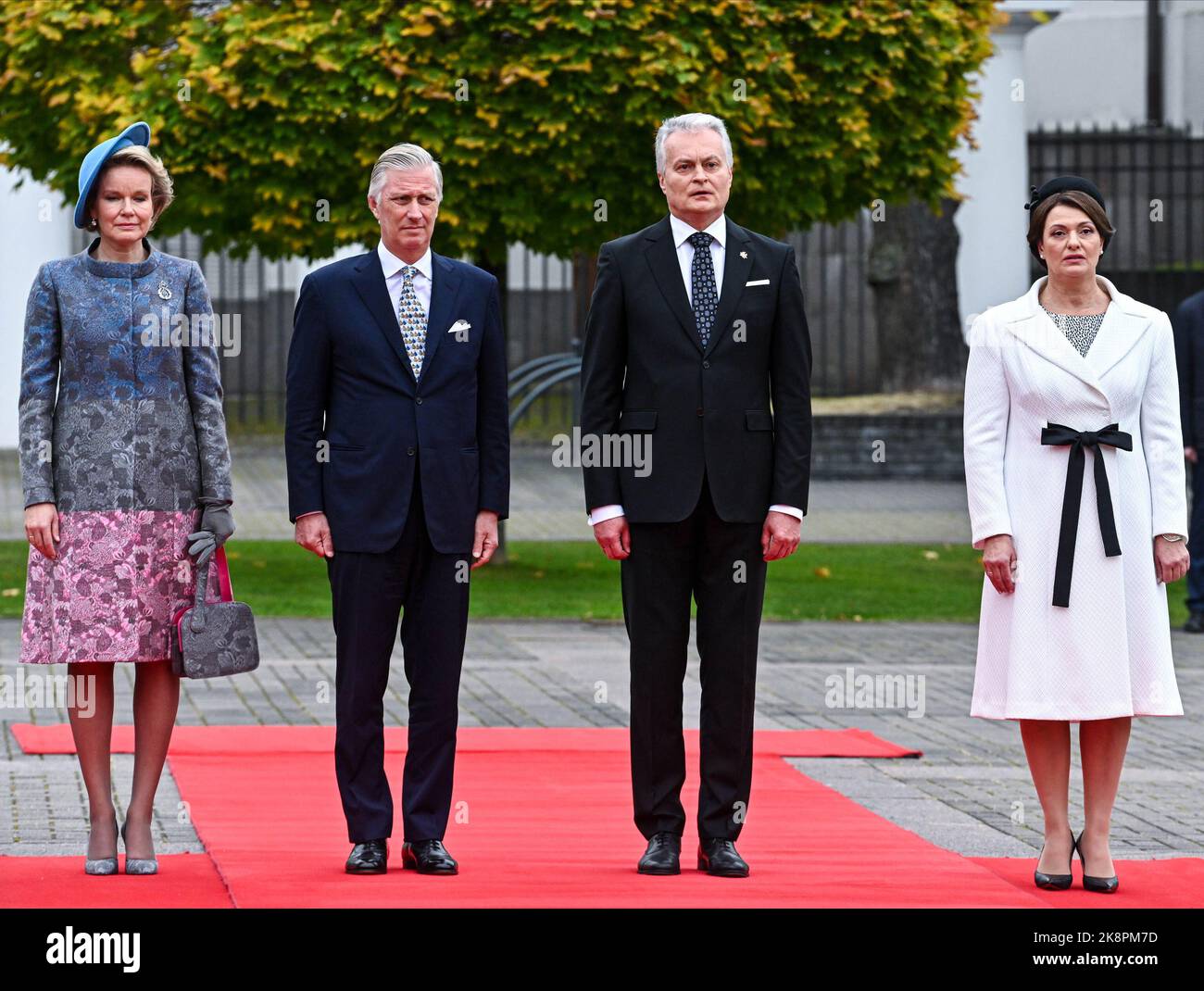 Queen Mathilde of Belgium, King Philippe - Filip of Belgium, Lithuania ...