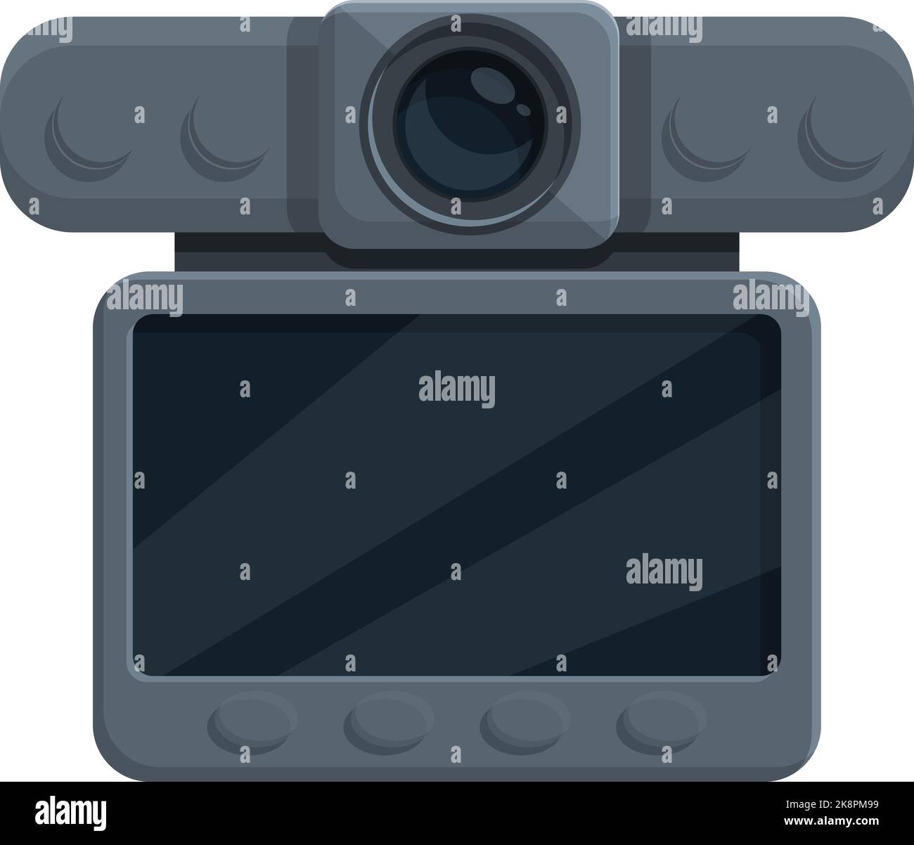 Movie dvr icon cartoon vector. Video recorder. Car drive Stock Vector ...