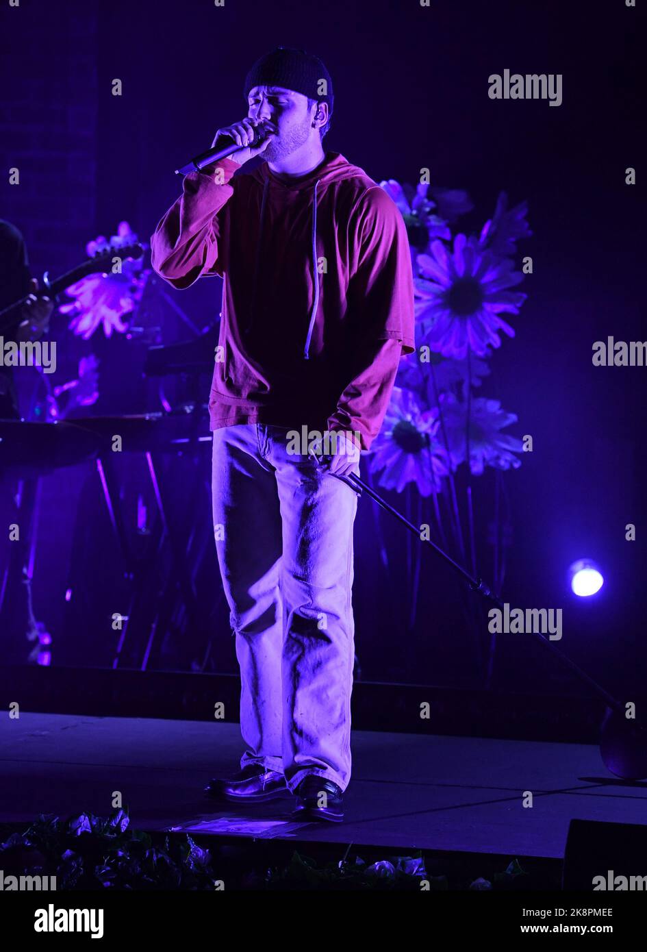 Fort Lauderdale FL, USA. 23rd Oct, 2022. Bazzi performs during The ...