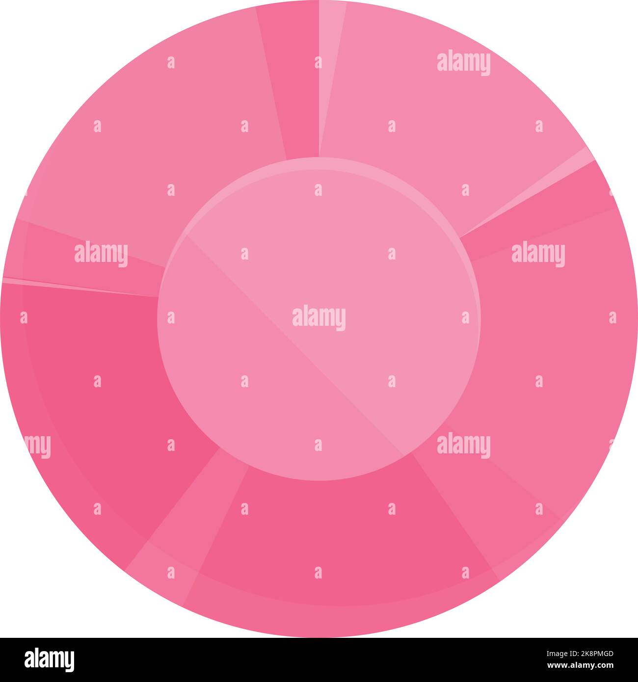 Pink rhinestone icon cartoon vector. Gem stone. Crystal color Stock ...