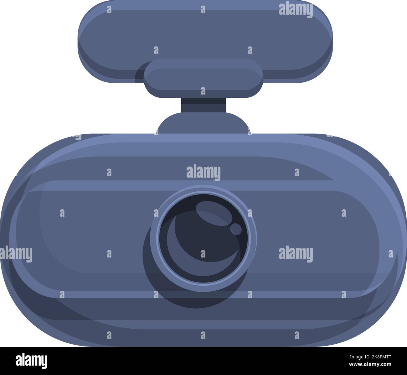 System dashcam icon cartoon vector. Video recorder. Dash cam Stock ...