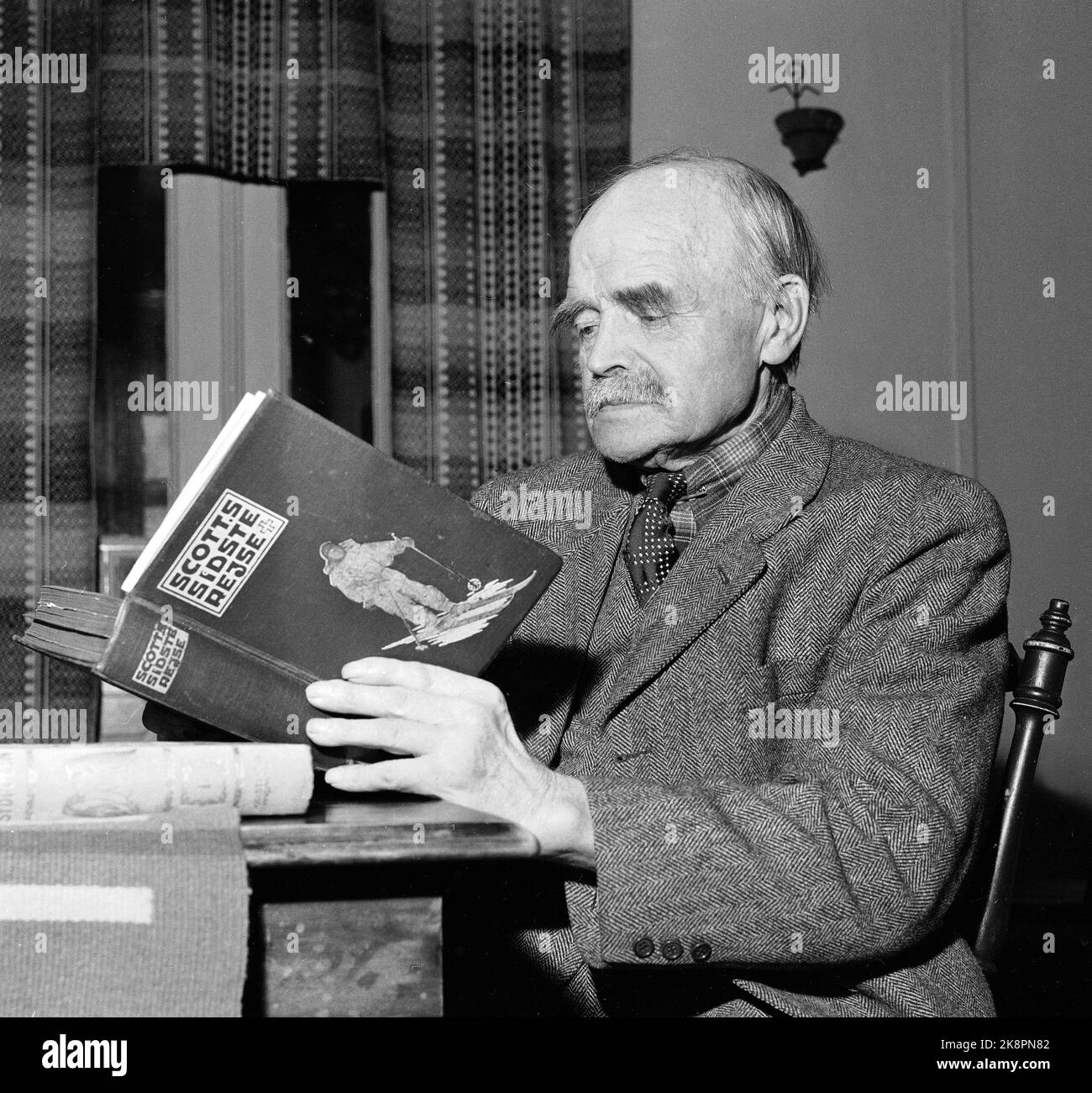 Telemark 19580220 Olav Bjaaland, the latest surviving polar explorer ...