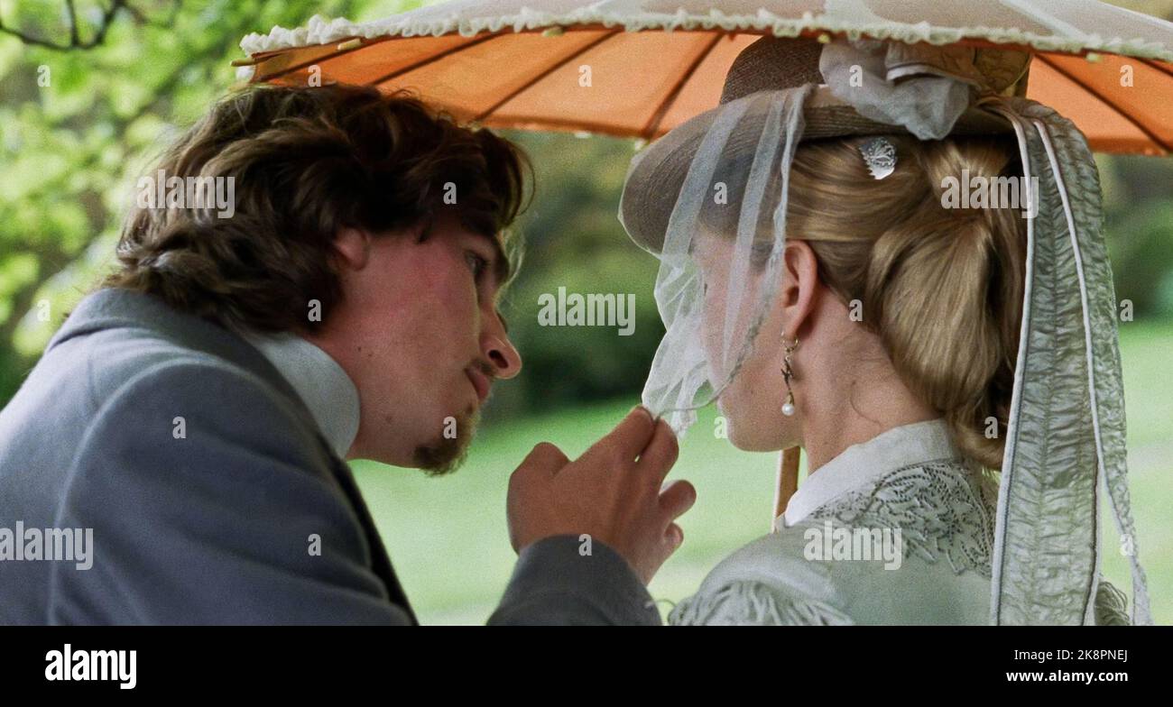 USA. Samantha Mathis and Christian Bale in a scene from the (C)Columbia ...