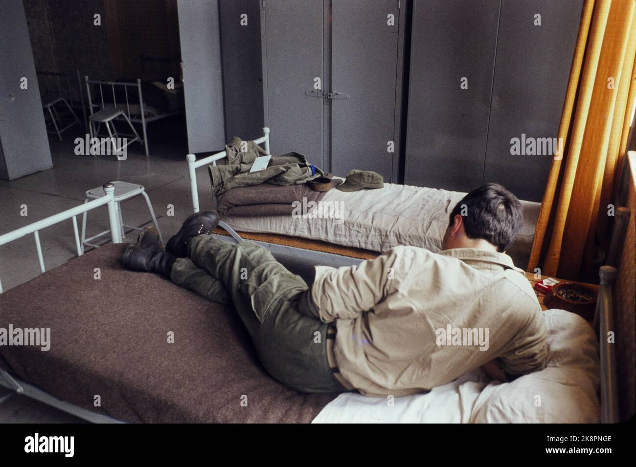 French barracks, Offenburg, West-Germany, 1979 Stock Photo - Alamy