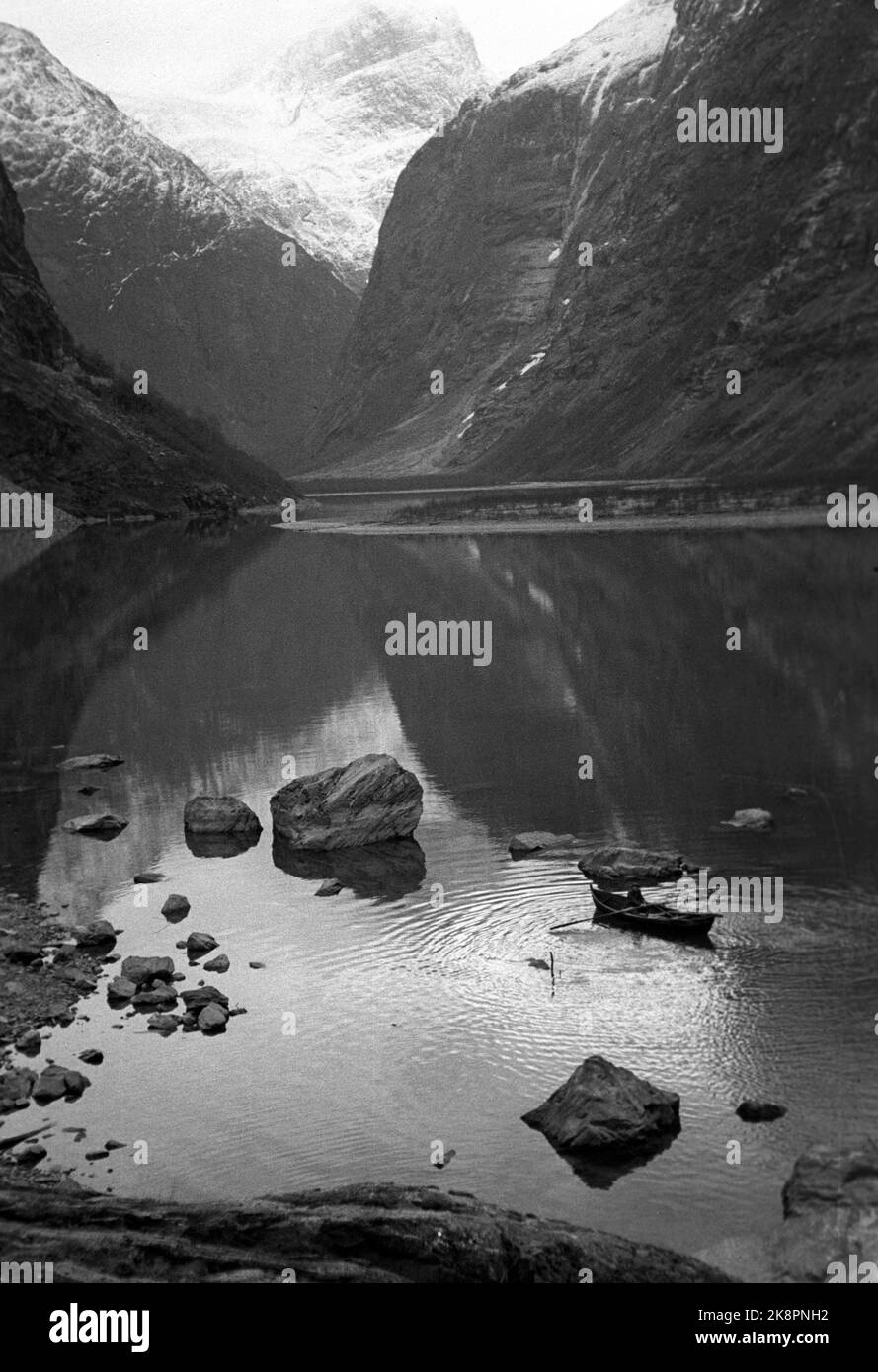 Loen 1947 just over 10 years after the big race accident, life has ...