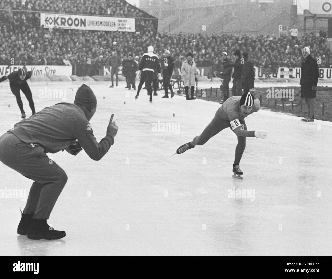 DEMER, the Netherlands 19660123. Skating European Championship 1966 ...
