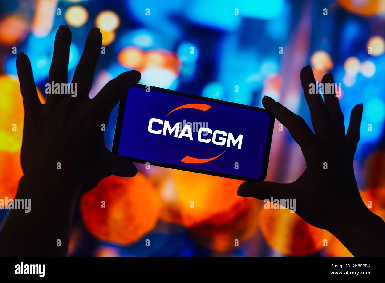 Logo cma cgm hi-res stock photography and images - Alamy