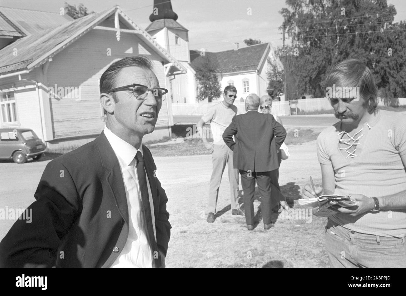 The Stenersen case. The Murder Commission chief Rolf Jahrmann, who ...